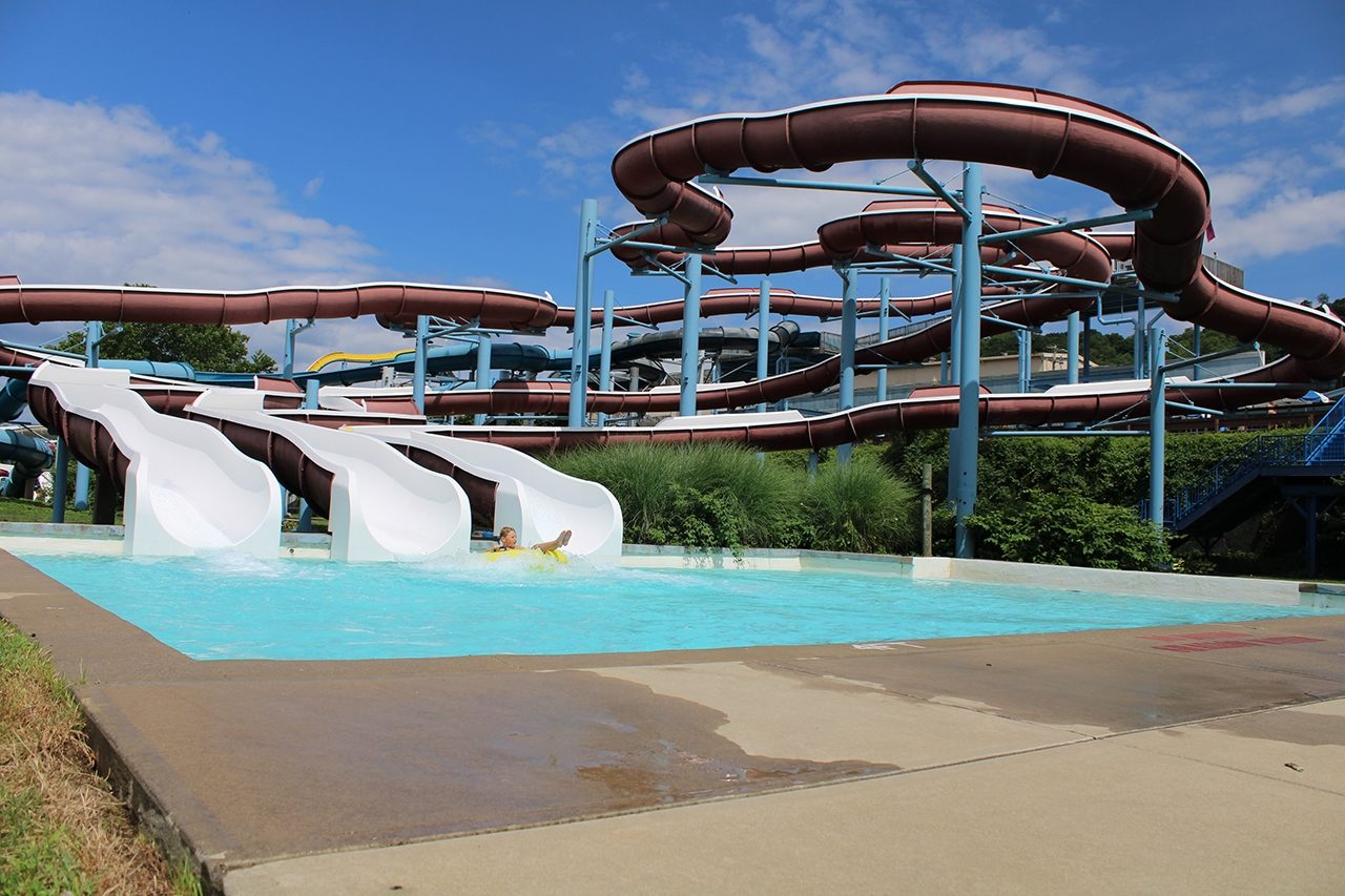 Thunder Run | 400-Foot Long Tube Slides | SandCastle